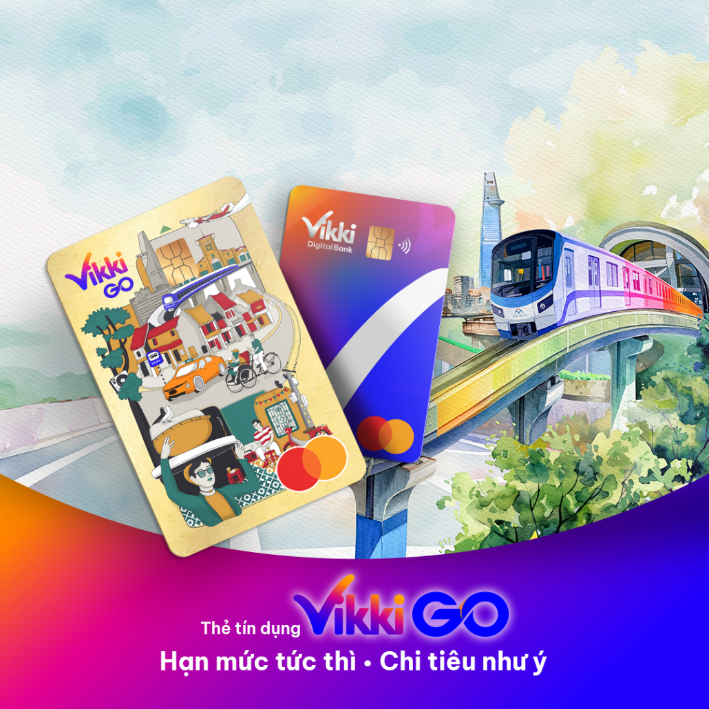Thẻ tín dụng VikkiGO - Ngân hàng Số Vikki