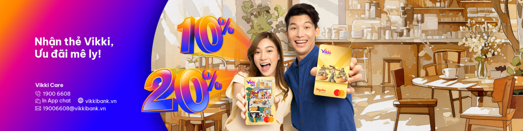 Ưu đãi của thẻ tín dụng VikkiGO - Ngân hàng Số Vikki