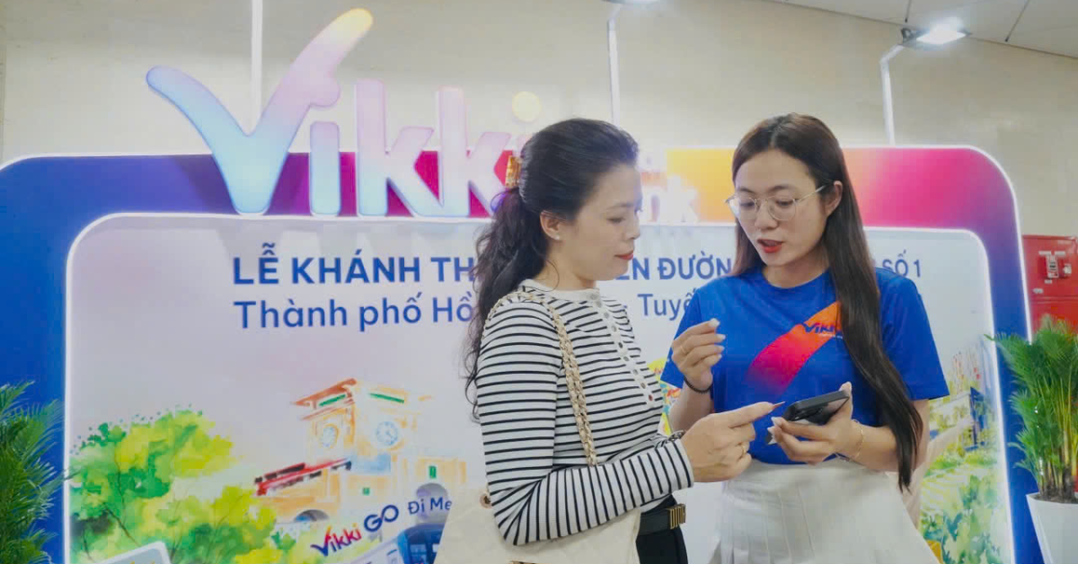 TP.HCM khánh thành tuyến Metro số 1, Vikki Digital Bank cấp 100.000 thẻ miễn phí cho người dân ...