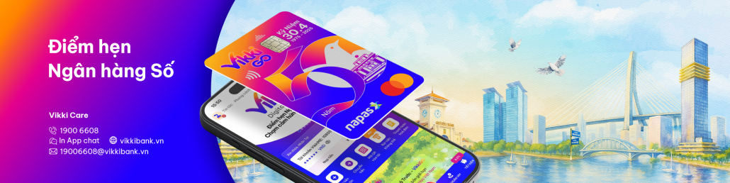 Mạng lưới hoạt động của Ngân hàng Số Vikki Digital Bank