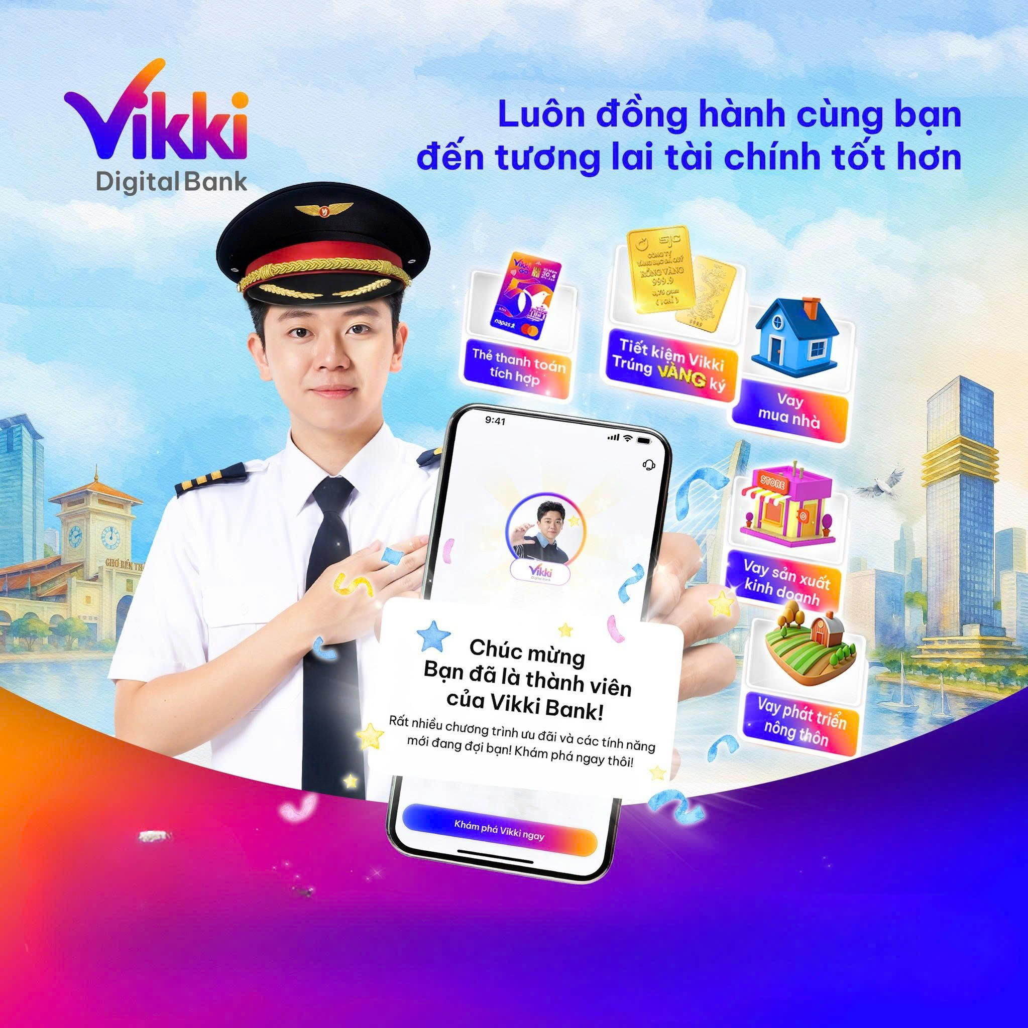 Chuyển đổi dễ dàng – Bắt đầu hành trình tài chính tốt hơn cùng Vikki ...