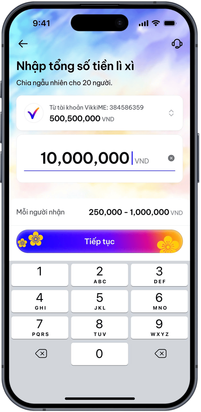 Lì Xì Online Bính Ngọ 2026 - Bật Tết Hiện Đại Cùng App Vikki