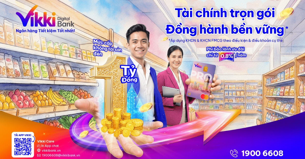 Vikki Bank ra mắt gói “Tài chính trọn gói” – Bệ phóng tài chính cho hệ ...